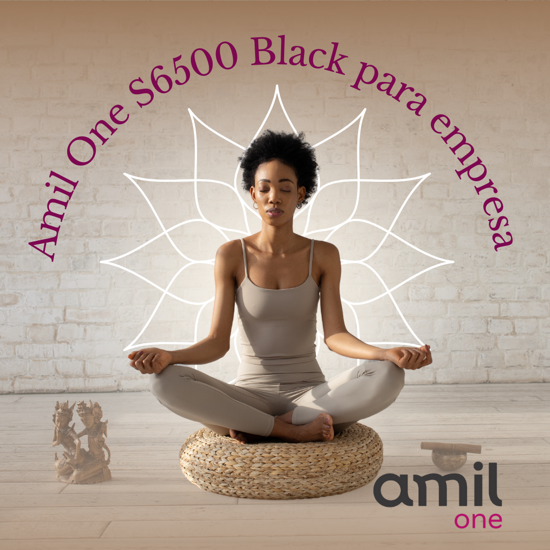 Amil One S6500 Black para empresa - Retaguarda no Albert Einstein