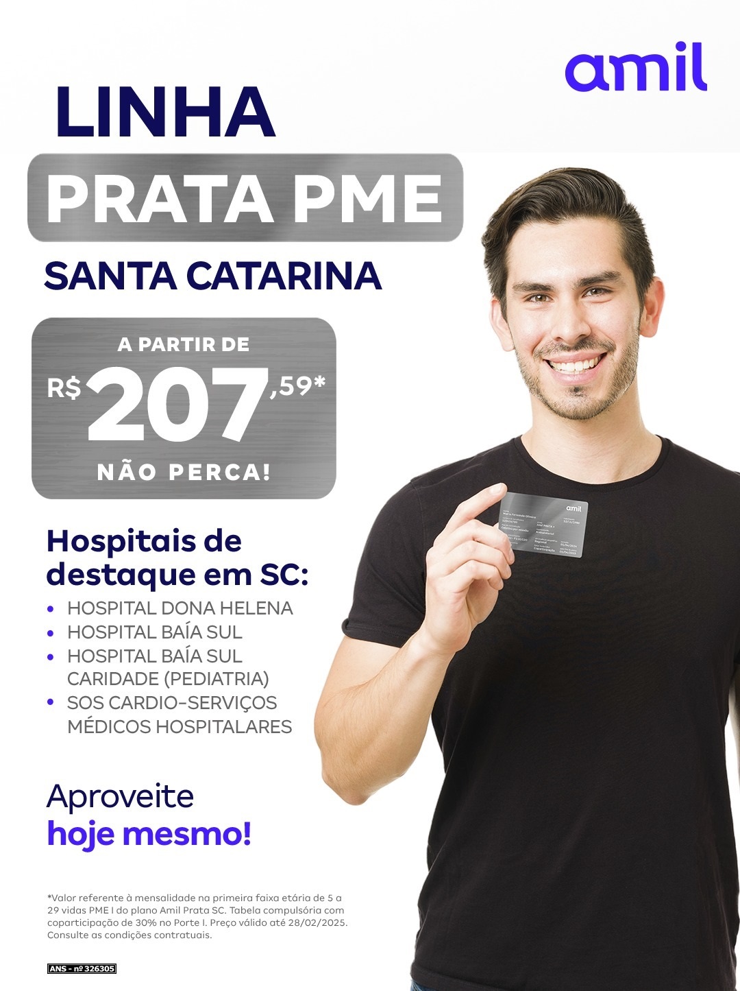 Amil Prata Empresarial Santa Catarina - Linha Prata PME - SC